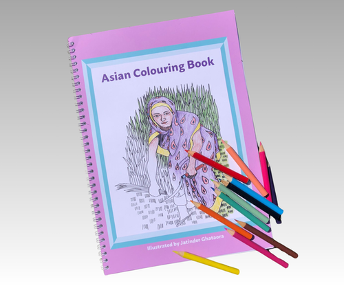 Asian Colouring Book | Dementia Pathfinders