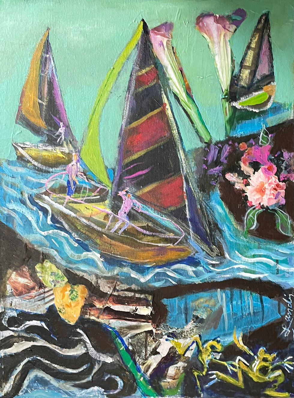 Sailboat Race | Landis Expandis Art