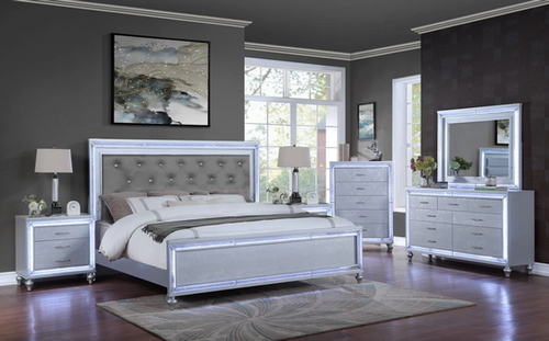 Celeste 4pc LED Queen Set | GF4LESS.COM