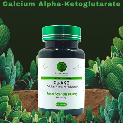 Calcium Alpha Ketoglutarate - Ca-AKG by Green As Nature