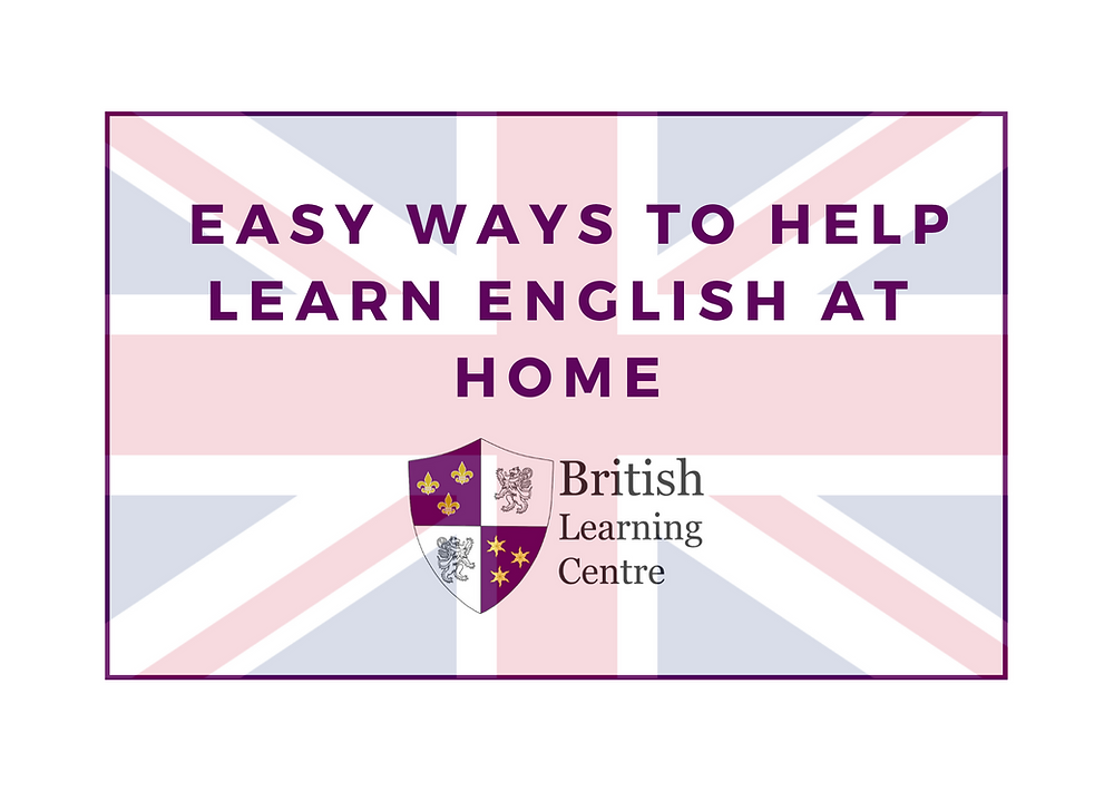 Extra ways to help your child learn English at home!