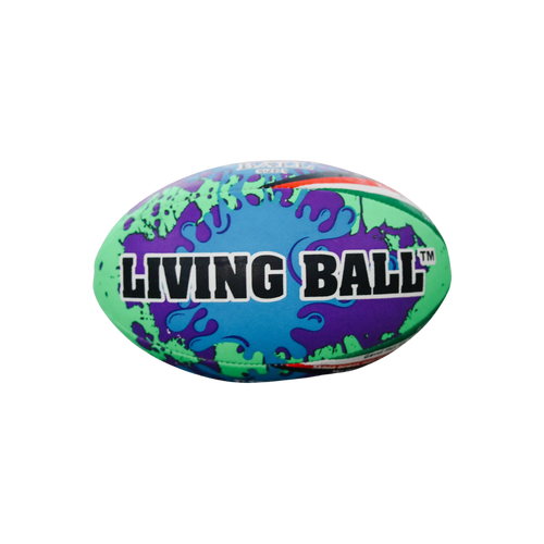 Neon Rugby Ball - Size 5 | Living Ball