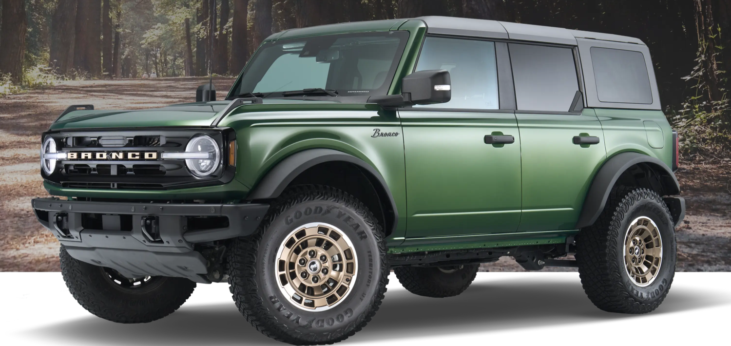 Ford Custom Garage Packages Now Available on a 2025 Ford Bronco Order
