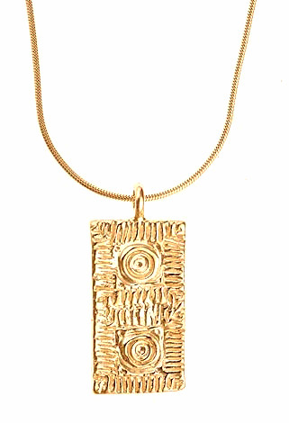 Lexington Brick Pendant on Chain | sylvanspirit