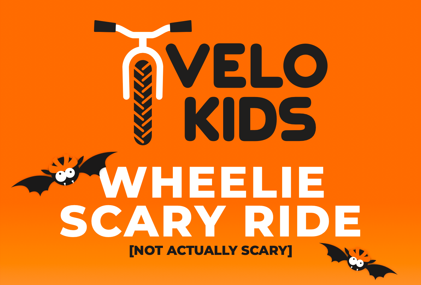 Wheelie Scary Bike Ride | Velo Kids