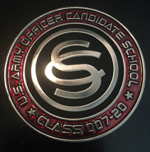 US ARMY OCS CLASS 007-20 Challenge Coin | benningcustomcoins