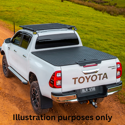 ARB HardLid Rigid Toneau Cover Base Level (Ford Ranger Mk8 2023- Double ...