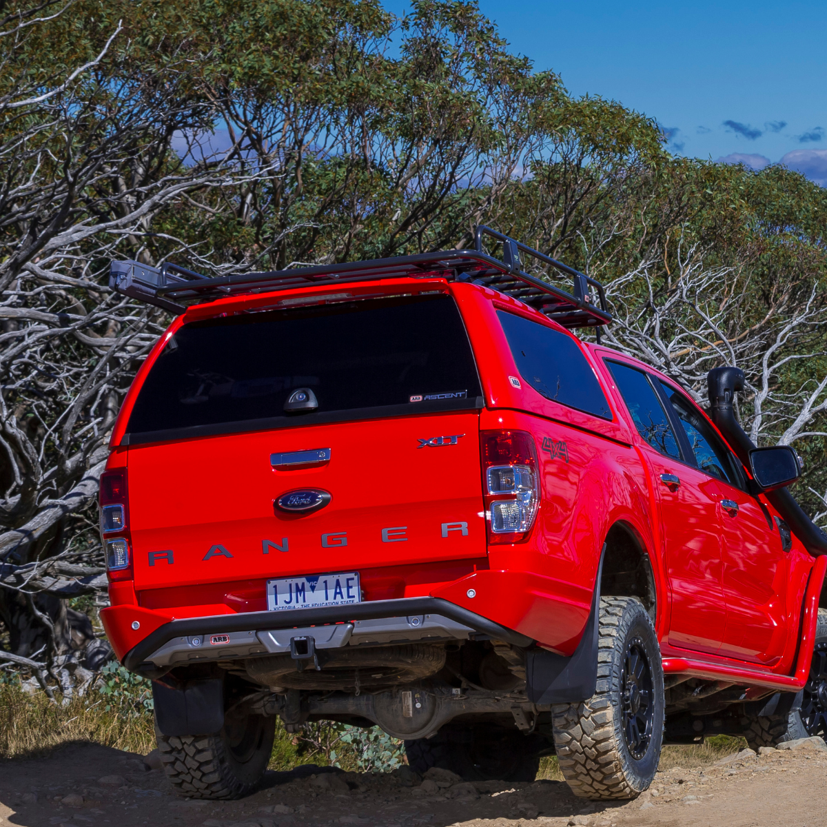 ARB Ascent Hardtop Canopy (Ford Ranger Mk5-7 Double Cab ...