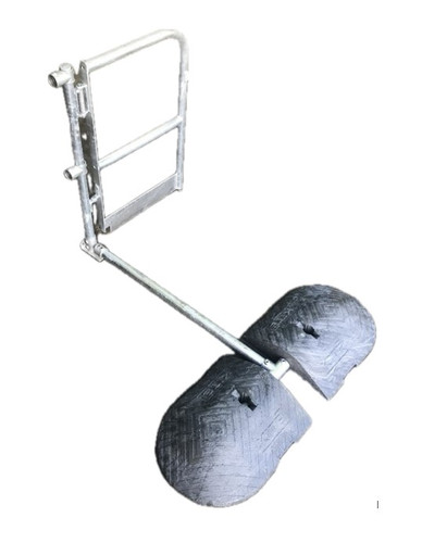 Freestanding Roof Edge Double Weight Gate Set | Kite Group | UK