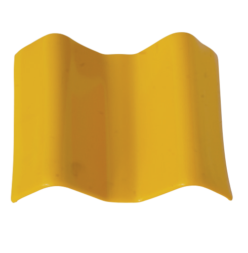Yellow Plastic End Cap | Kite Group Ltd | UK