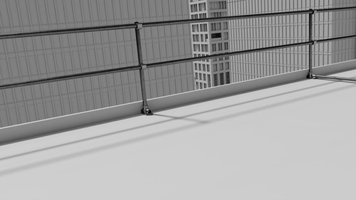 Freestanding Roof Edge Intermediate Set | Kite Group Ltd | UK