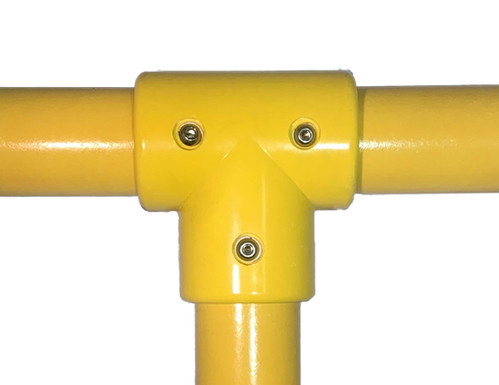 GRP Long 3 Way Tee Connector | Clamps | Kite Group Ltd