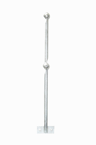 Raked Galvanised Side Palm Handrail Standard 34° | Kite Group | UK
