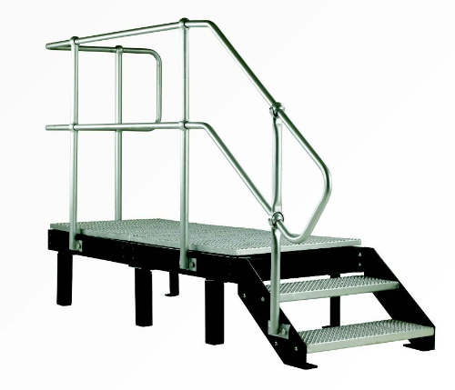 Adjustable Outdoor Handrail System | Flexi-Rail by Kite Group UK