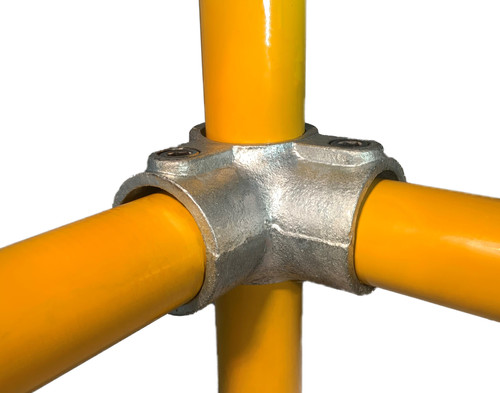 3 Way Through (116) | Tube Clamp | Kite Group Ltd