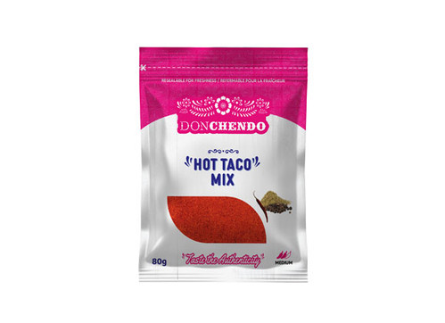 Don Chendo Hot Taco Mix 80g | Buy Online or In-Store in Vancouver | Don ...