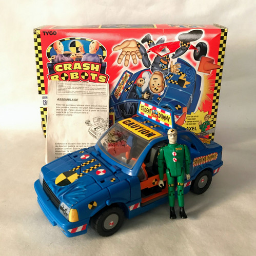 Student Driver 1991 Tyco Crash Robots Crash Dummies | I Remember These