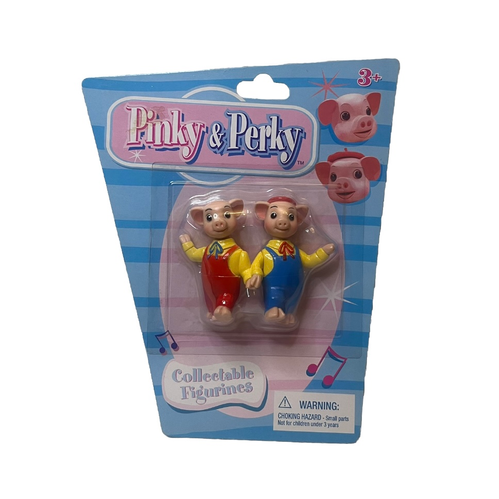 Pinky & Perky Figures 2000 JusToys | I Remember These