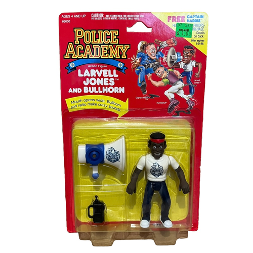 Larvell Jones and Bullhorn 1988 Kenner Police Academy | I Remember These