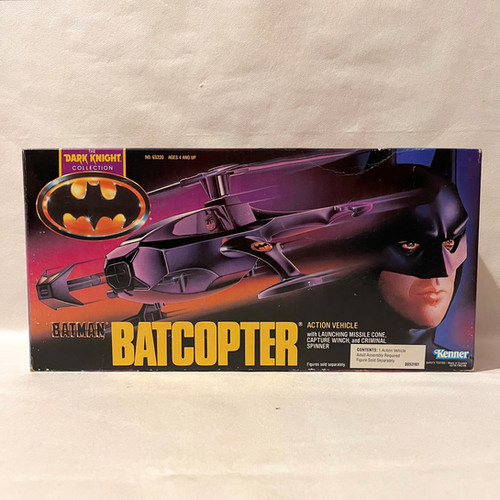 Batman Batcopter 1990 Kenner Dark Knight Collection | I Remember These