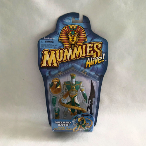 Wizard Rath 1997 Kenner Mummies Alive | I Remember These