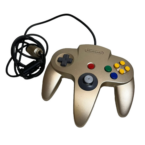 N64 Official Golden Controller 1997 Nintendo | I Remember These