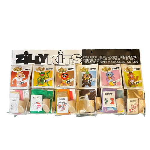 Make Your Own Muppet Show Zilly Kits Store Display 1978 | I Remember These