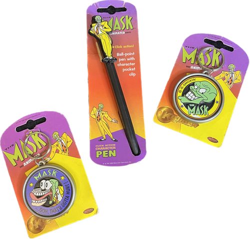 The Mask Animated Series Merchandise Bundle 1996 Duport | I Remember These