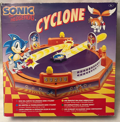 Sonic The Hedgehog Cyclone 1992 Tomy | I Remember These