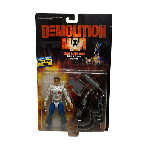 Cryo-Claw Tech Demolition Man 1993 Mattel | I Remember These