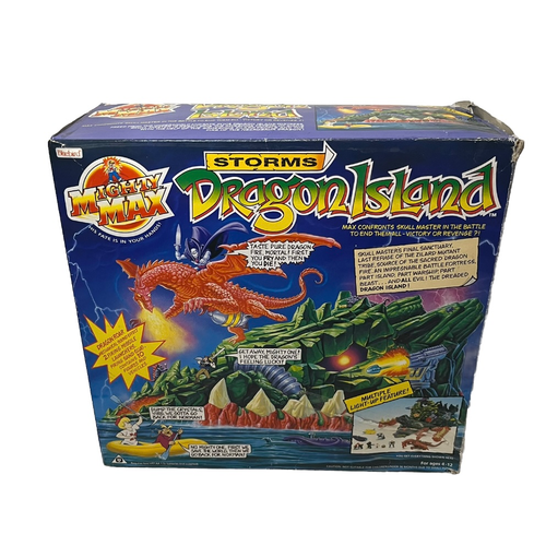 Mighty Max Storms Dragon Island 1993 Bluebird Toys | I Remember These