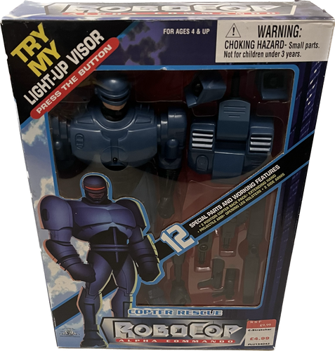 Copter Rescue Robocop 1998 Toy Island Alpha Commando | I Remember These