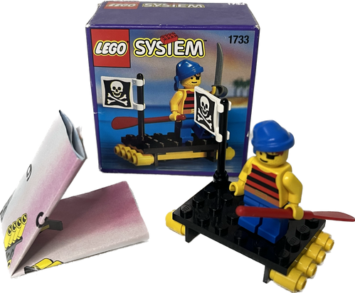 Lego System 1733 Pirate Raft 1994 | I Remember These