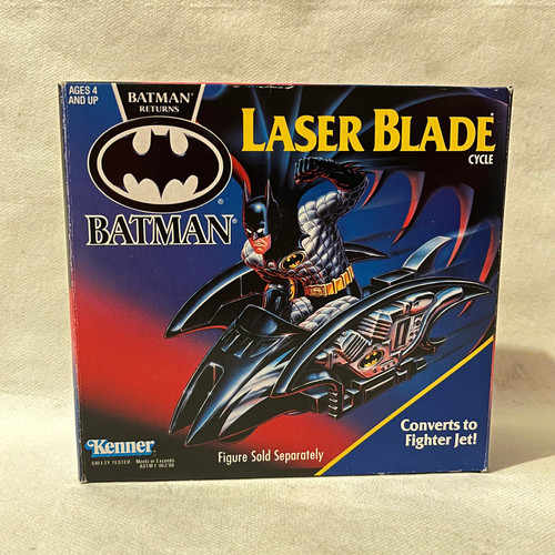 Batman Laser Blade Cycle 1992 Kenner Batman Returns | I Remember These