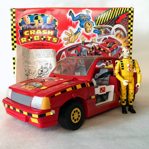 Crash Car 1991 Tyco Crash Robots Crash Dummies | I Remember These