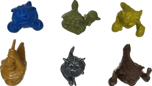 The Tough Cookies Tribe 1991 Ideal Mini Boglins | I Remember These