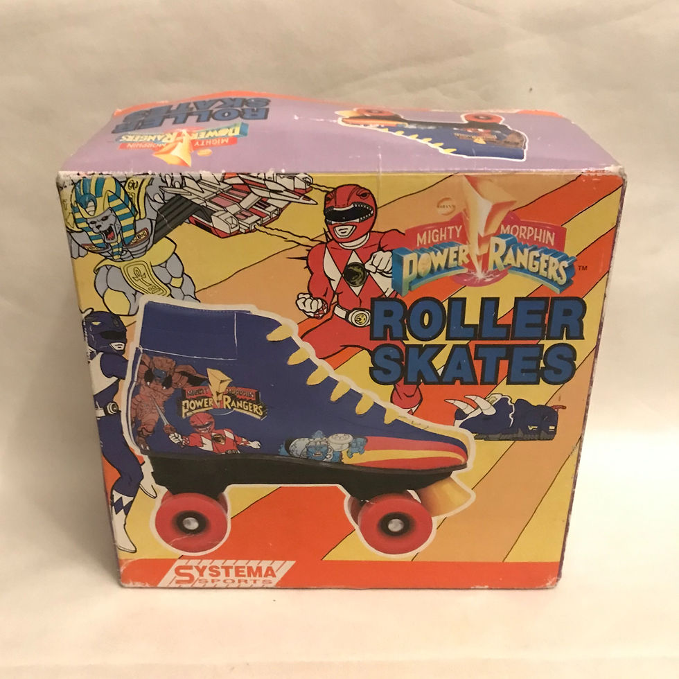 Mighty Morphin Power Rangers Roller Skates 1994 Systema Saban | I ...