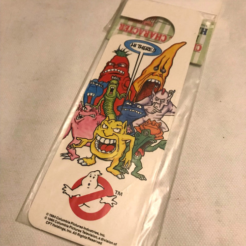 The Real Ghostbusters 1986 'Do Not Disturb' Door Hanger | I Remember These