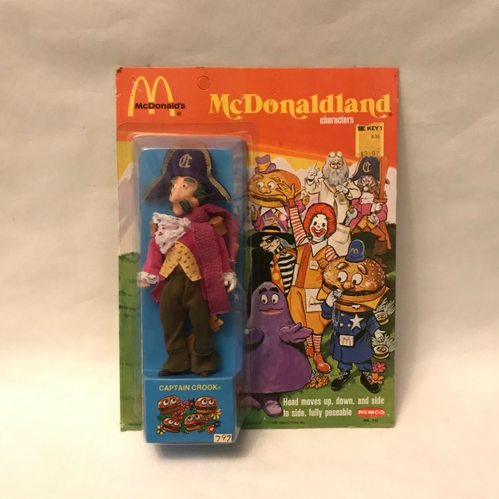 Captain Crook 1976 Remco McDonaldland | I Remember These