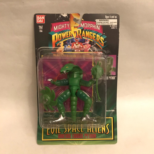 Darting Tongue Python 1994 Bandai Mighty Morphin Power Rangers Aliens ...