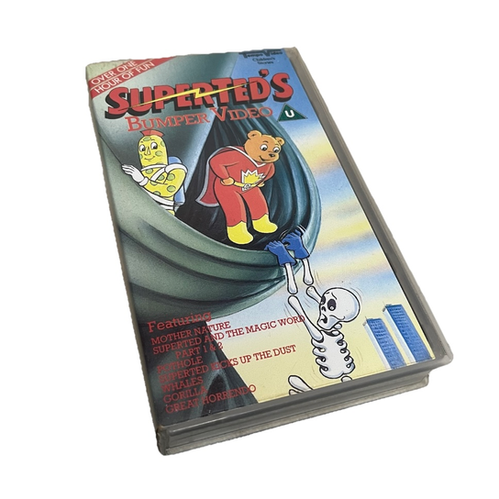 SuperTed’s Bumper Video VHS 1990 Tempo Video | I Remember These