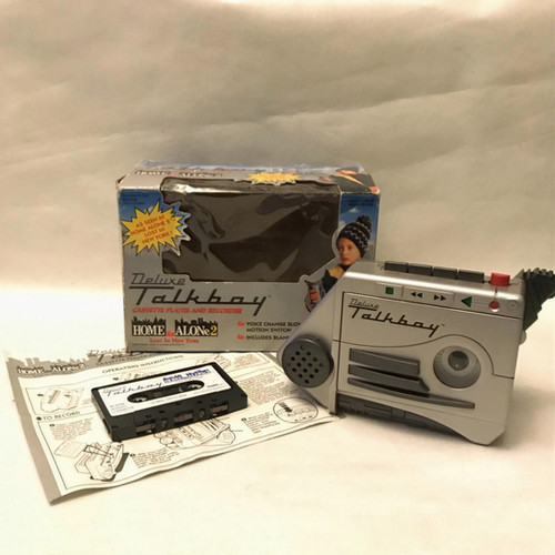 Talkboy Deluxe 1993 Tiger Electronics Home Alone 2 | I Remember These