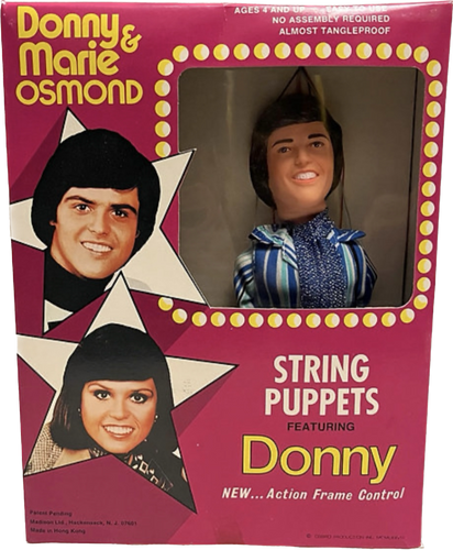 Donny Osmond String Puppet 1978 Osbro Madison Ltd | I Remember These