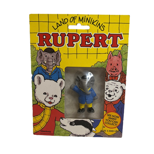Edward Trunk Minikin 1985 Schleich Land Of Minikins Rupert | I Remember ...