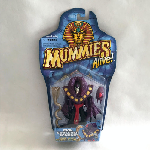 Evil Sorcerer Scarab 1997 Kenner Mummies Alive | I Remember These