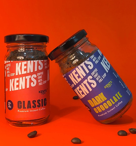 Classic + Dark Chocolate Instant Coffee Combo | 100% Arabica | No Sugar ...