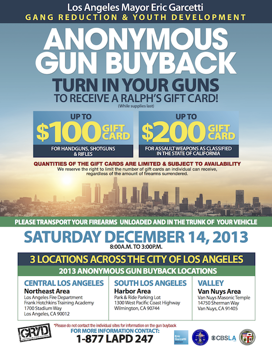 Do Gun Buybacks Work?
