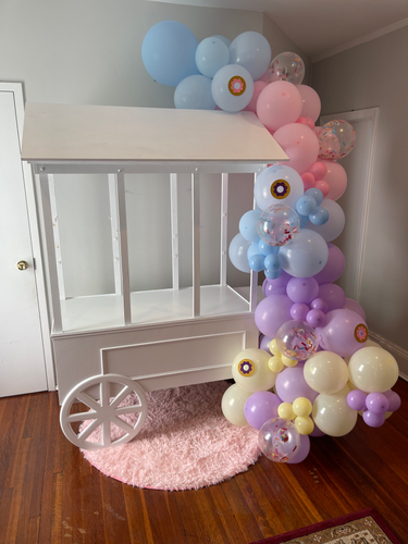 All White Cart | primeluxevents.com