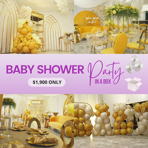 Party in a Box (Baby Shower) | primeluxevents.com