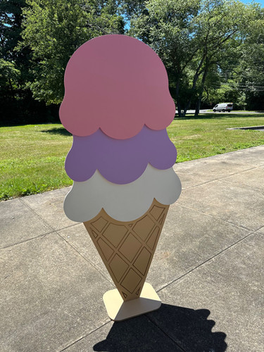 Ice cream props | primeluxevents.com